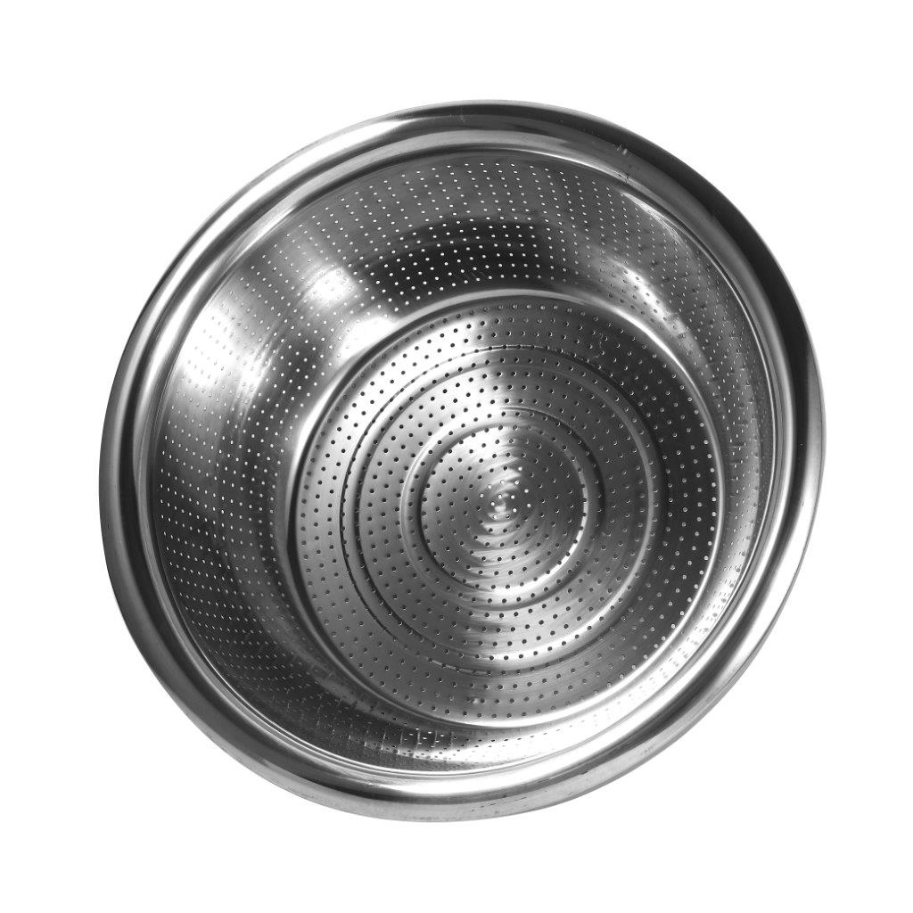 Buy Online Stainless Steel Strainer Bowl Multipurpose Rinsing Washing ...